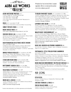 Incline Public House - Incline Village | Alibi Ale Works