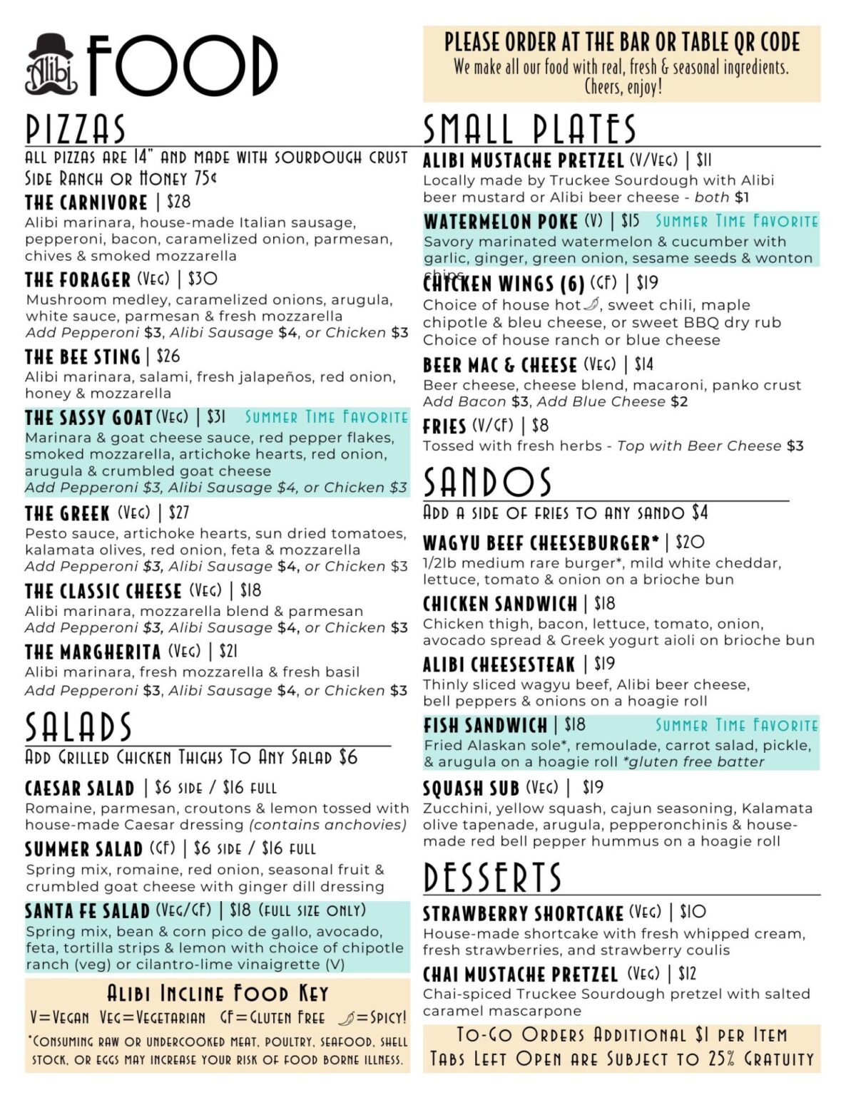 Incline Public House - Incline Village | Alibi Ale Works